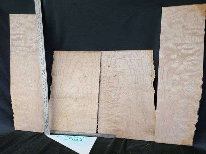 set 826 Quilted Maple