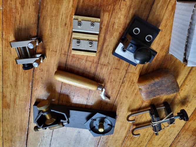 Violin tools and parts