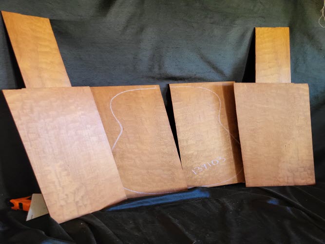 THE TREE QUILTED MAHOGANY 1 OF A KIND