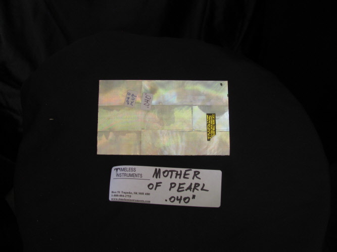 White Mother of Pearl Abalam Sheet