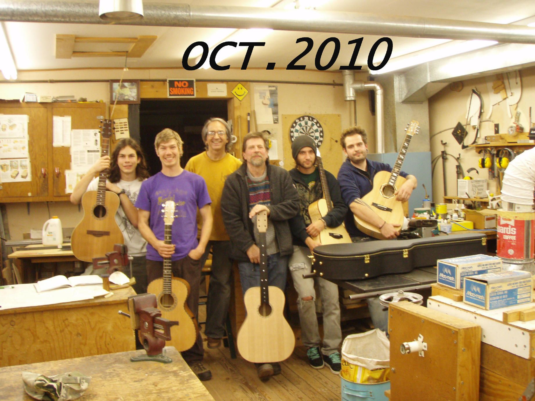Timeless Instruments' School of Luthiery - Class Photos